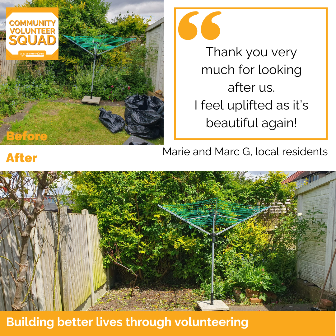 Community Volunteer Squad - making a difference for local residents in need - Volunteer Centre ...