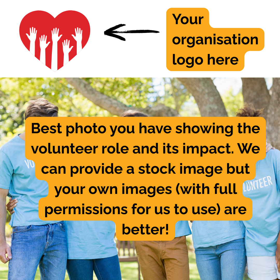 Volunteer Role title here - Your organisation here - Volunteer Centre ...