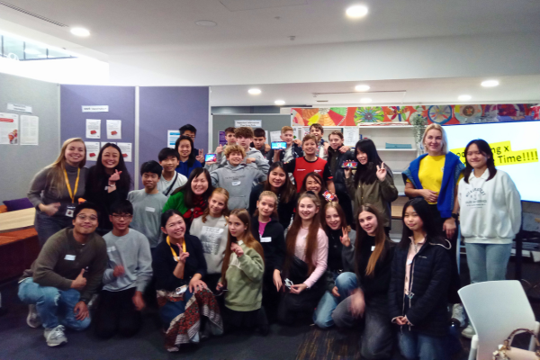 Bringing together teenagers from the local Ukrainian and local Hong ...