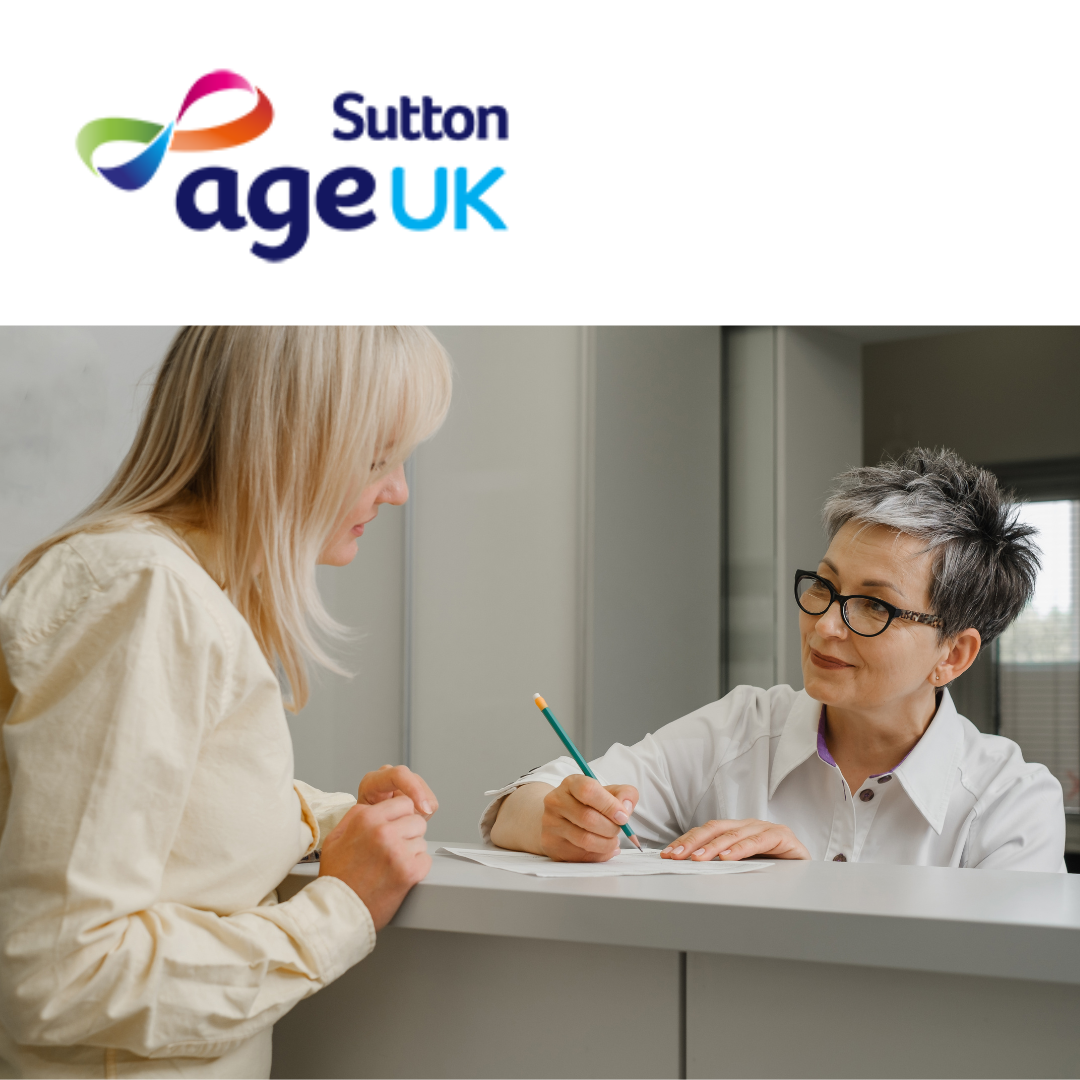 Volunteer Receptionist - Age UK Sutton - Volunteer Centre Sutton