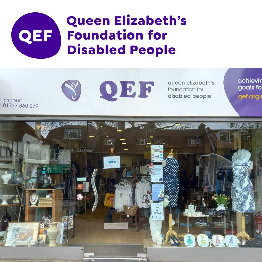 Shop Assistant (Banstead) - Queen Elizabeth’s Foundation for Disabled ...